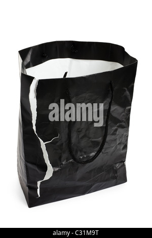 Torn Shopping Bag Stock Photo - Alamy