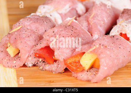 Half-finished products from meat Stock Photo - Alamy