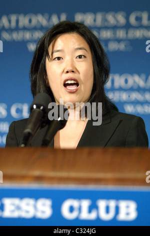 District of Columbia Public Schools Chancellor Michelle A. Rhee speaks ...