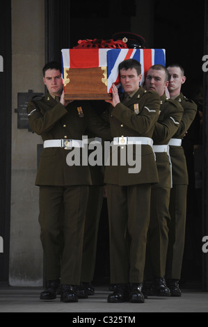 Sapper Mark Quinsey funeral Stock Photo - Alamy