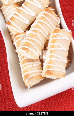 Close up of macaroon in a bowl Stock Photo - Alamy