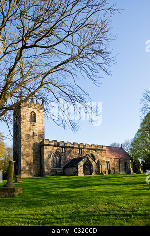 St Peter's church Tankersley South Yorkshire England UK Stock Photo - Alamy