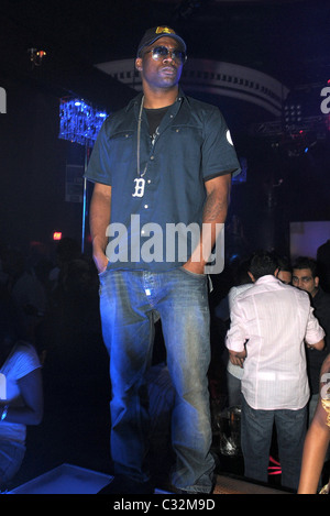 Rapper David Banner at club Mansion with his entourage Miami, Florida ...
