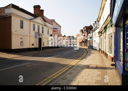 Great Dunmow High Street in Essex - UK Stock Photo - Alamy