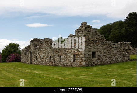 Deer Abbey near Mintlaw in Aberdeenshire in North East Scotland Stock ...