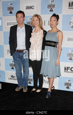 Jason Bateman, Dawn Hudson and and Sandra Oh - Film Independent Spirit ...