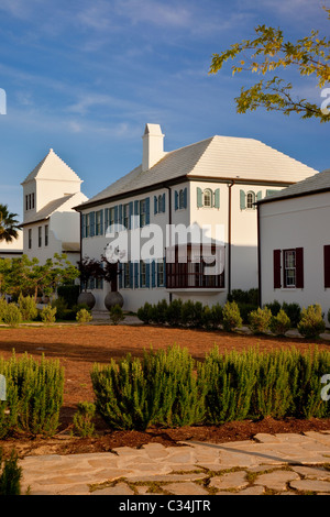 Luxury homes and condos in Alys Beach, Florida, USA Stock Photo - Alamy