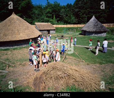 The Craggaunowen Project, Co Clare, Ireland; Park That Interprets ...