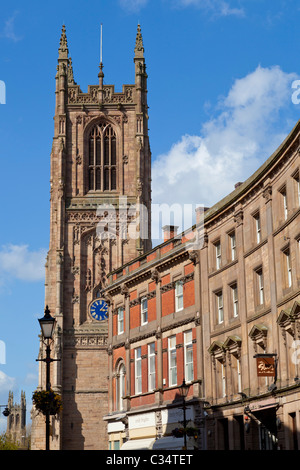 derby city centre cathedral derbyshire midlands england uk gb Stock ...