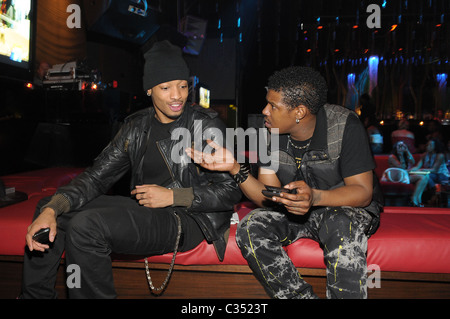 Robert Curry and Qwanell "Q" Mosley Brian Angel of R&B group Day 26 ...