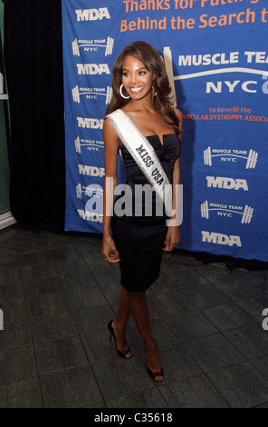 Miss USA Crystal Stewart 2009 Muscular Dystrophy Association's Muscle ...