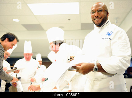 Rob Rainford 'Chef In The City 2009' competition held at George Brown ...