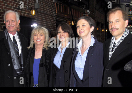 Captain Chelsey 'Sully' Sullenberger, Flight Attendnts Sheila Dail ...