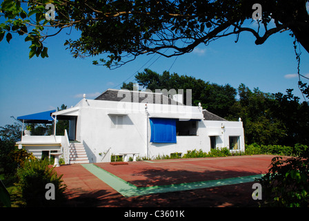 Exterior of Noel Coward home / studio at Firefly, the Jamaican home of ...