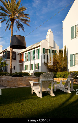 Luxury homes and condos in Alys Beach, Florida, USA Stock Photo - Alamy
