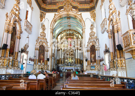 Interior of Igreja Nosso Senhor do Bonfim church, Salvador (Salvador de ...