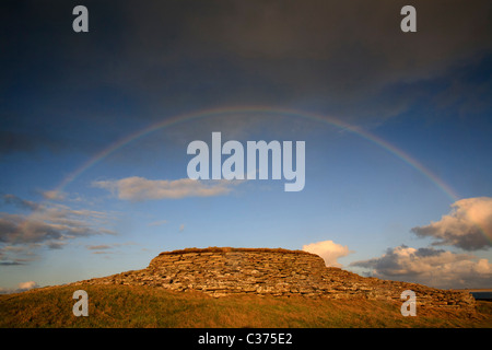 Quoyness Chambered Cairn, Sanday, Orkney Stock Photo - Alamy
