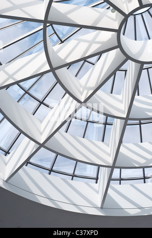 Curved Skylight Glass Roof or Ceiling of Dome with Geometric Structure ...