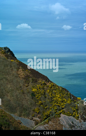 North Devon - the coast at Woody Bay near Lynton Stock Photo - Alamy