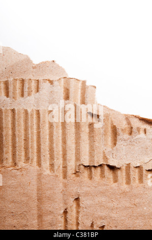 piece of cardboard teared Stock Photo - Alamy