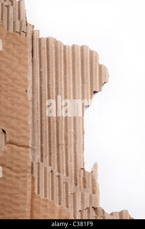 piece of cardboard teared Stock Photo - Alamy