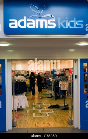 Adams clothing store & shop front indoor in shopping mall Adams ...