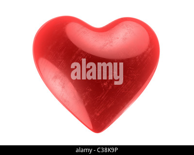 heart 3D symbol - 3D rendering Stock Photo - Alamy