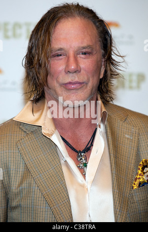 Mickey Rourke photocall for the new movie 'The Wrestler' held at the ...