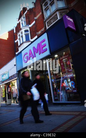 External shot of a GAME store Stock Photo - Alamy