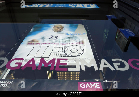 Pictured: A GAME window display Stock Photo - Alamy