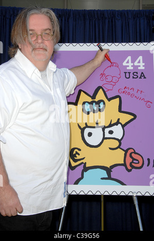 Simpsons characters Stamps of Simpsons characters are unveiled at the ...