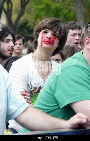 People in attendance Earth Day on the Mall Washington DC, USA - 19.04. ...