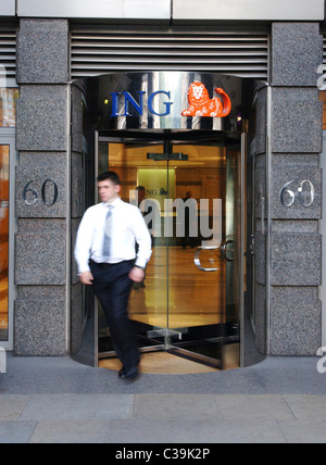 The ING Baring offices, 60 London Wall, London Stock Photo - Alamy