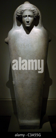 Phoenician Anthropoid Sarcophagus - 5th century BC, Provincial Museum ...