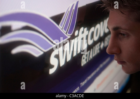 Illustrative image of the Swiftcover website Stock Photo - Alamy