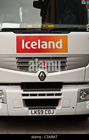HGV Lorry Iceland Stock Photo - Alamy