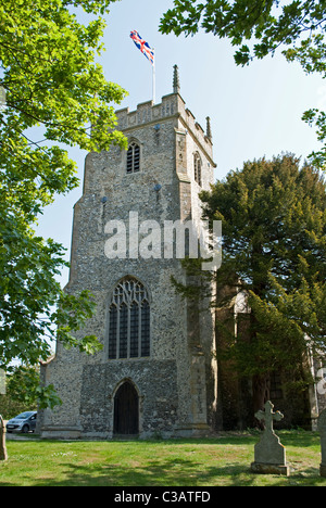 All Saints Church at Burnham Thorpe, the parish of Horatio Nelson's ...