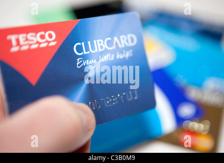 Tesco loyalty clubcard keyfob Stock Photo: 27916590 - Alamy