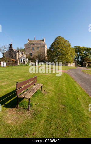 Elsdon Pele Tower, Elsdon, Northumberland Stock Photo - Alamy