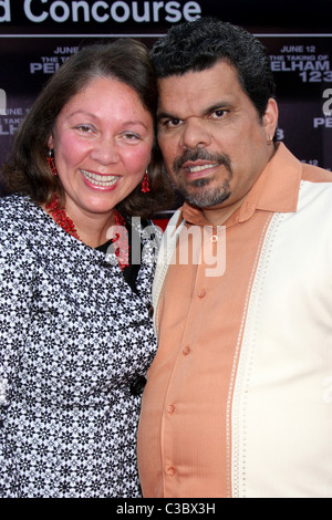 Luis Guzman and wife - Pelham 123 Premiere at the Westwood Village ...