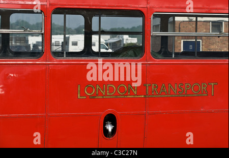 Vintage London Transport Bus Logo Stock Photo - Alamy