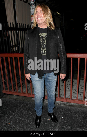 Steven Cojocaru fashion critic leaving Bardot nightclub with a friend ...