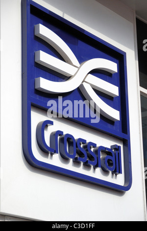 Crossrail sign & logo, London Stock Photo - Alamy