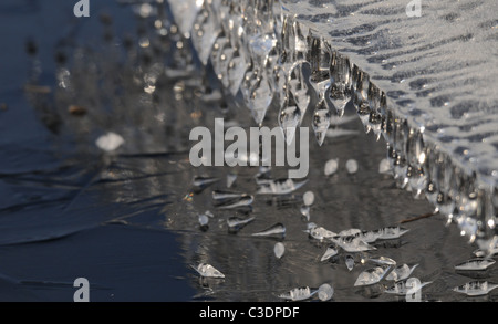 natural ice formations, H2O in solid form Stock Photo - Alamy