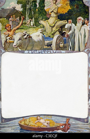 According to Germanic mythology, Nerthus, a goddess of fertility. is ...