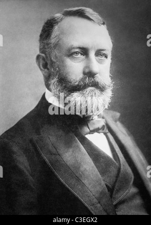 HENRY CLAY FRICK (1849-1919). /nAmerican industrialist. Steel engraving ...