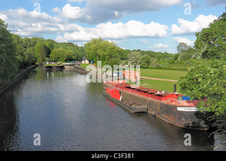 Sprotbrough Lock South Yorkshire Navigation Stock Photo - Alamy
