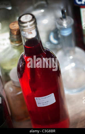 Red currant wine Stock Photo - Alamy