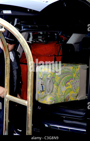 Jessica Simpson's luggage, which is from the 'Jessica Simpson Luggage ...