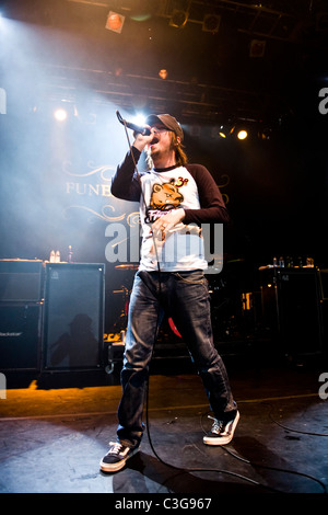 Funeral for a Friend performing live in concert at Koko London, England ...